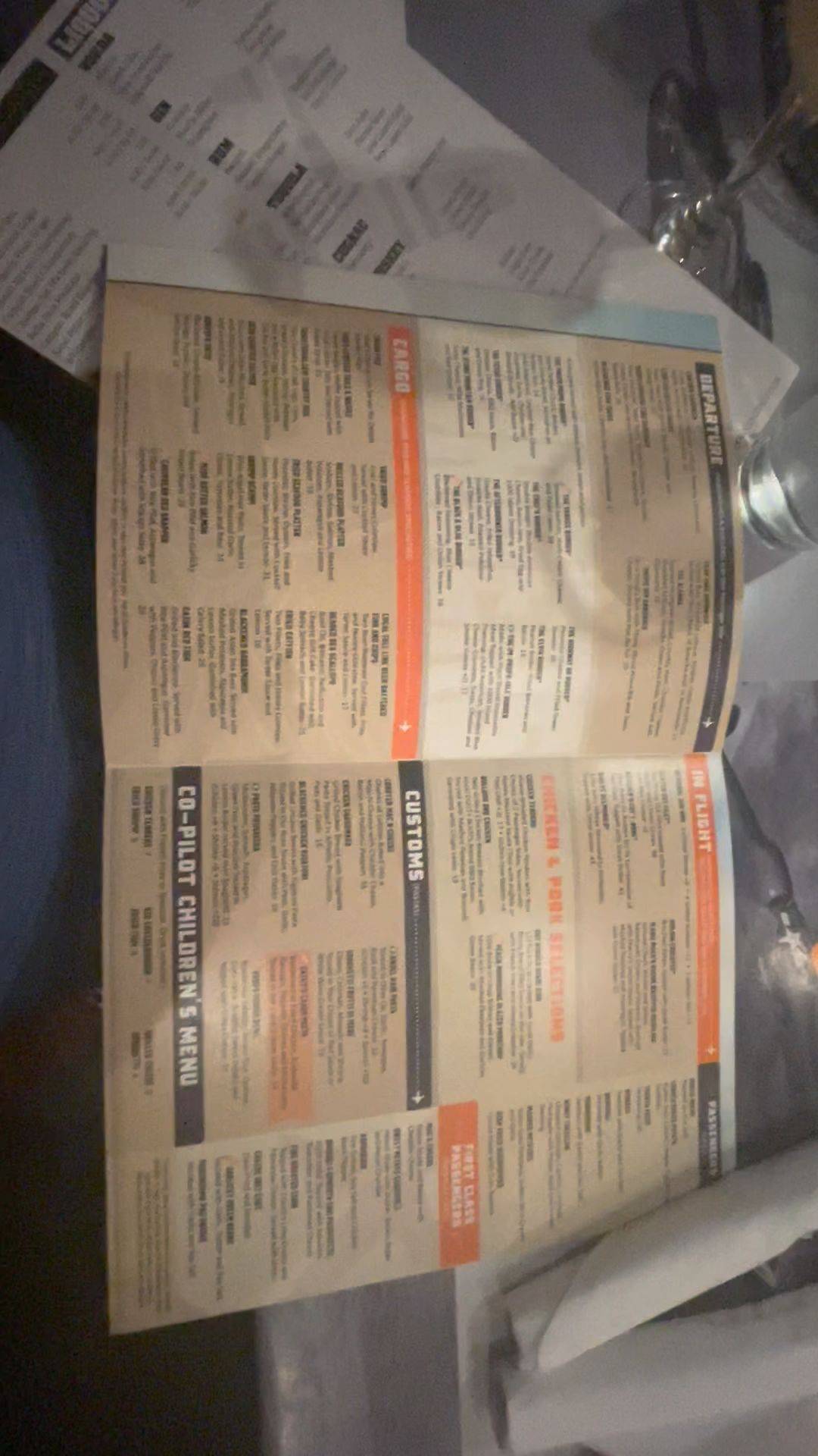 Menu at Props Steak and Seafood Restaurant, Warner Robins