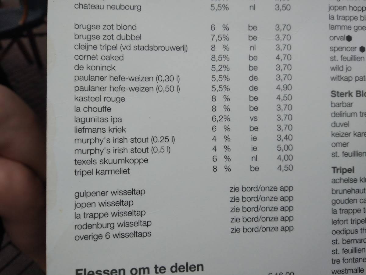Carta de Café Samson, Nimega