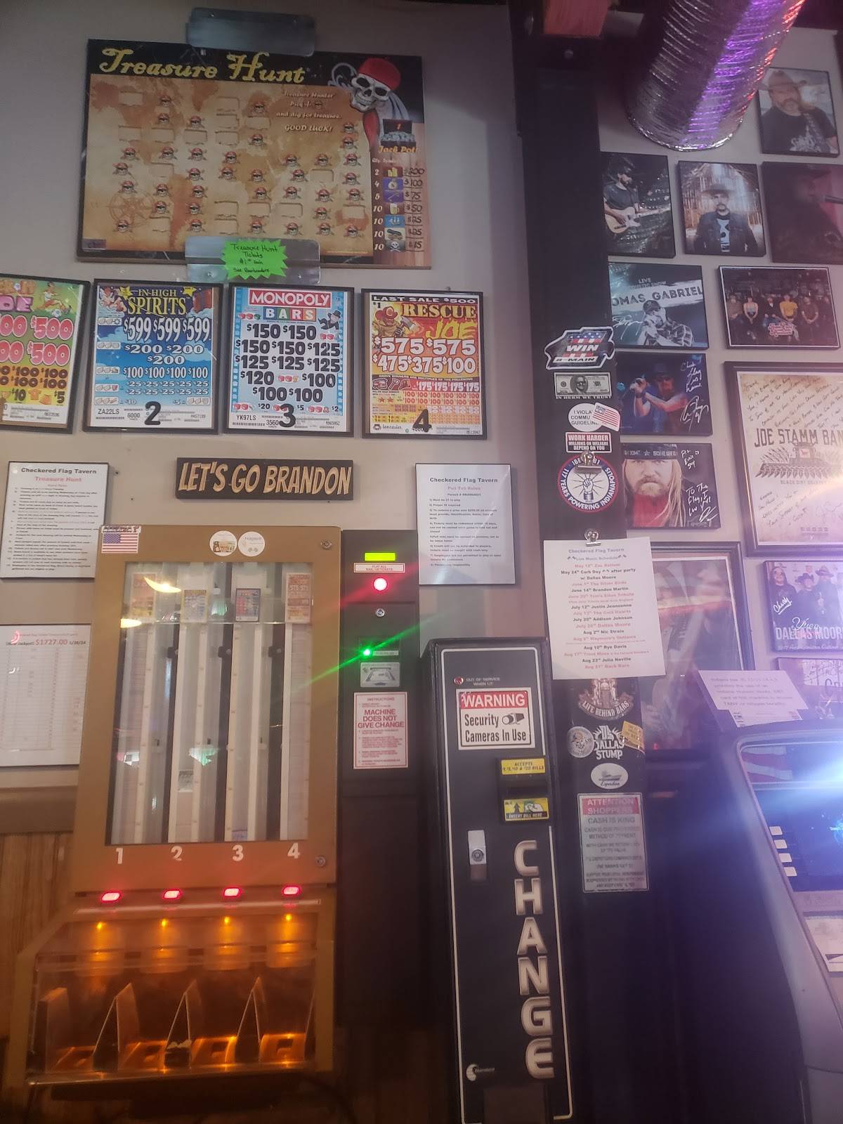 Menu at Checkered Flag Tavern pub & bar, Indianapolis