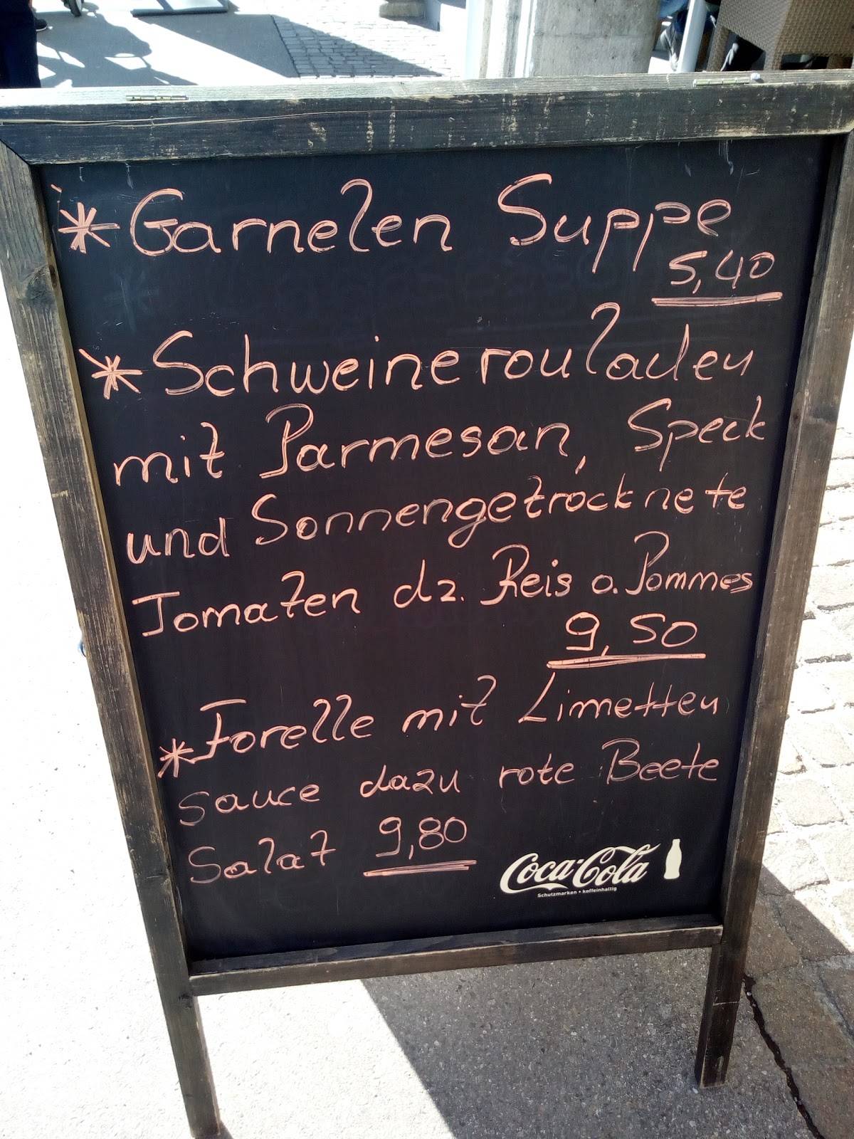 Menu at Delphi-Café-Bar-Restaurant, Friedrichshafen, Seestraße 20
