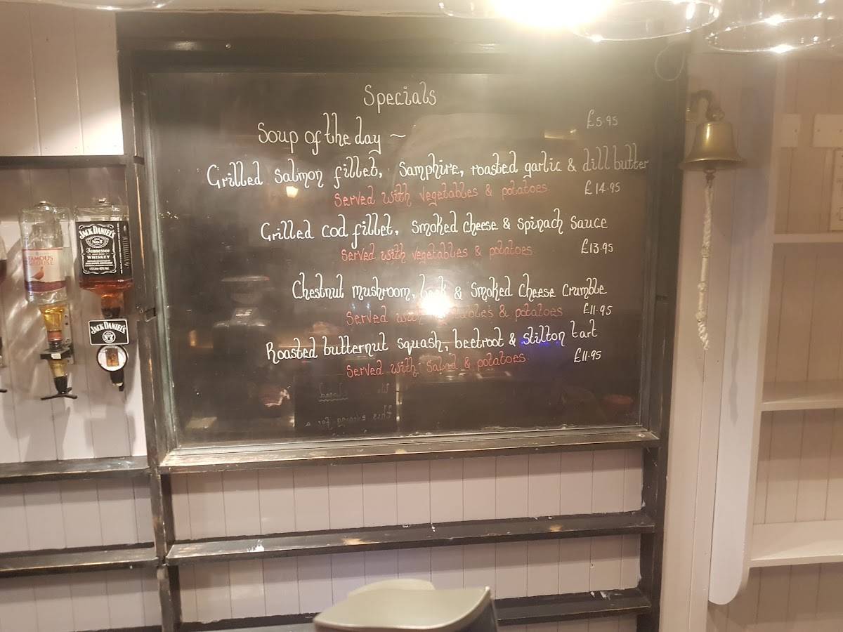 Menu at Maltsters Arms pub & bar, Wadebridge