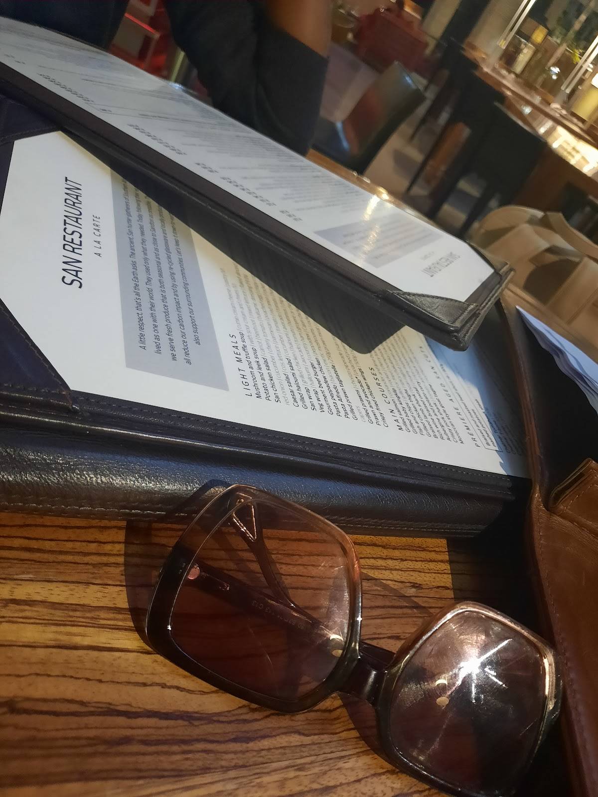 Menu at San Deck, Bar & Restaurant, Sandton