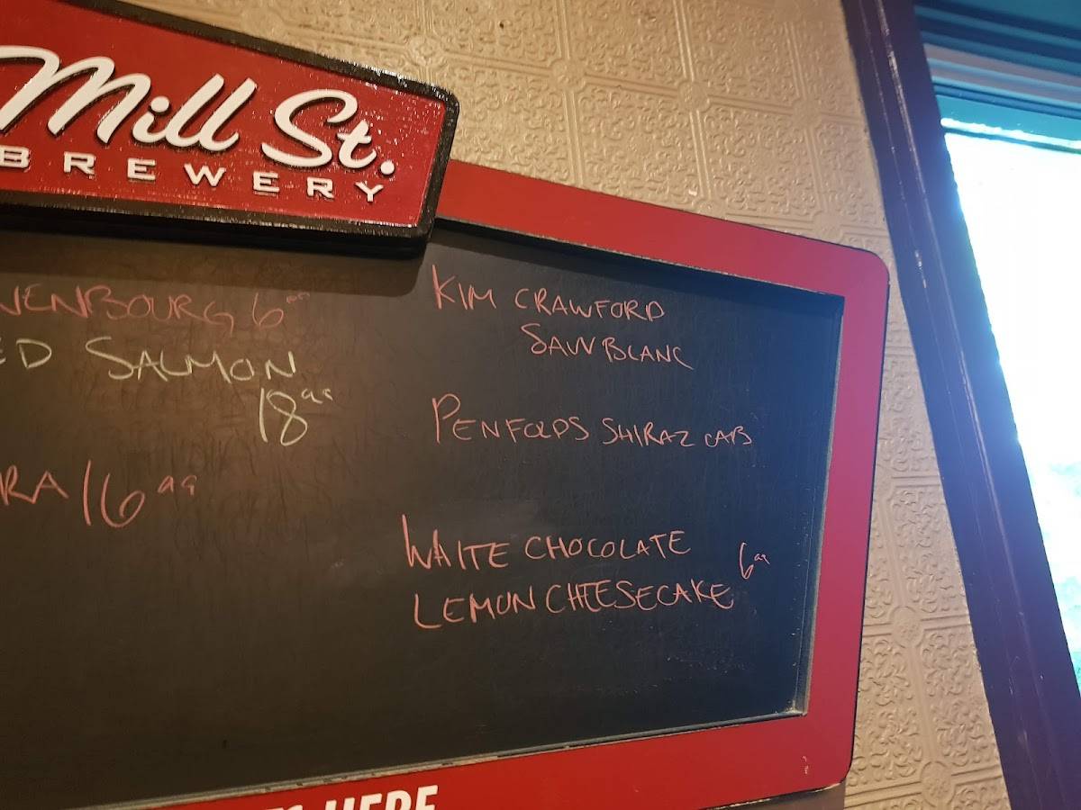 Menu at St George Arms pub & bar, Brant