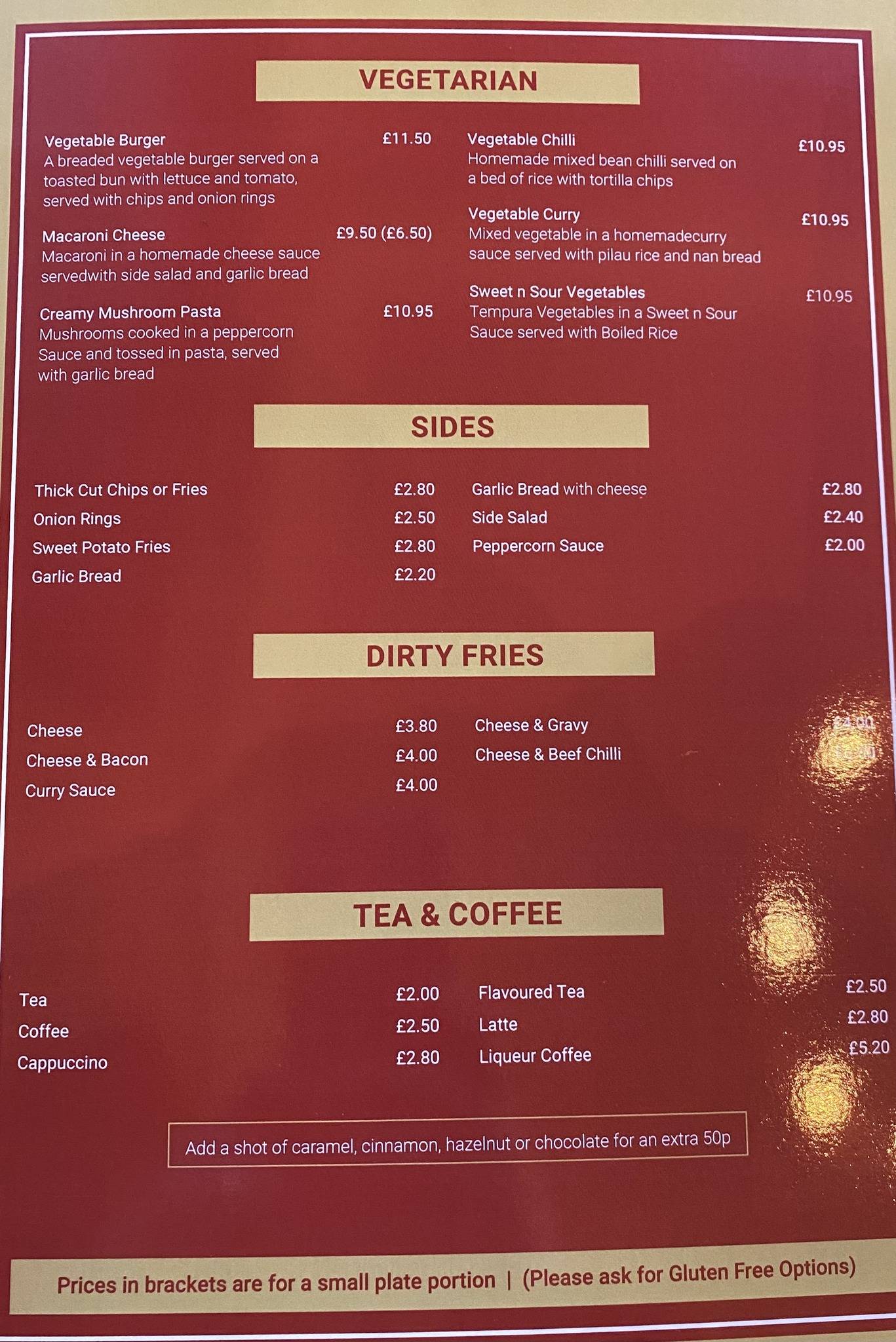 Menu at The Besom pub & bar, Coldstream