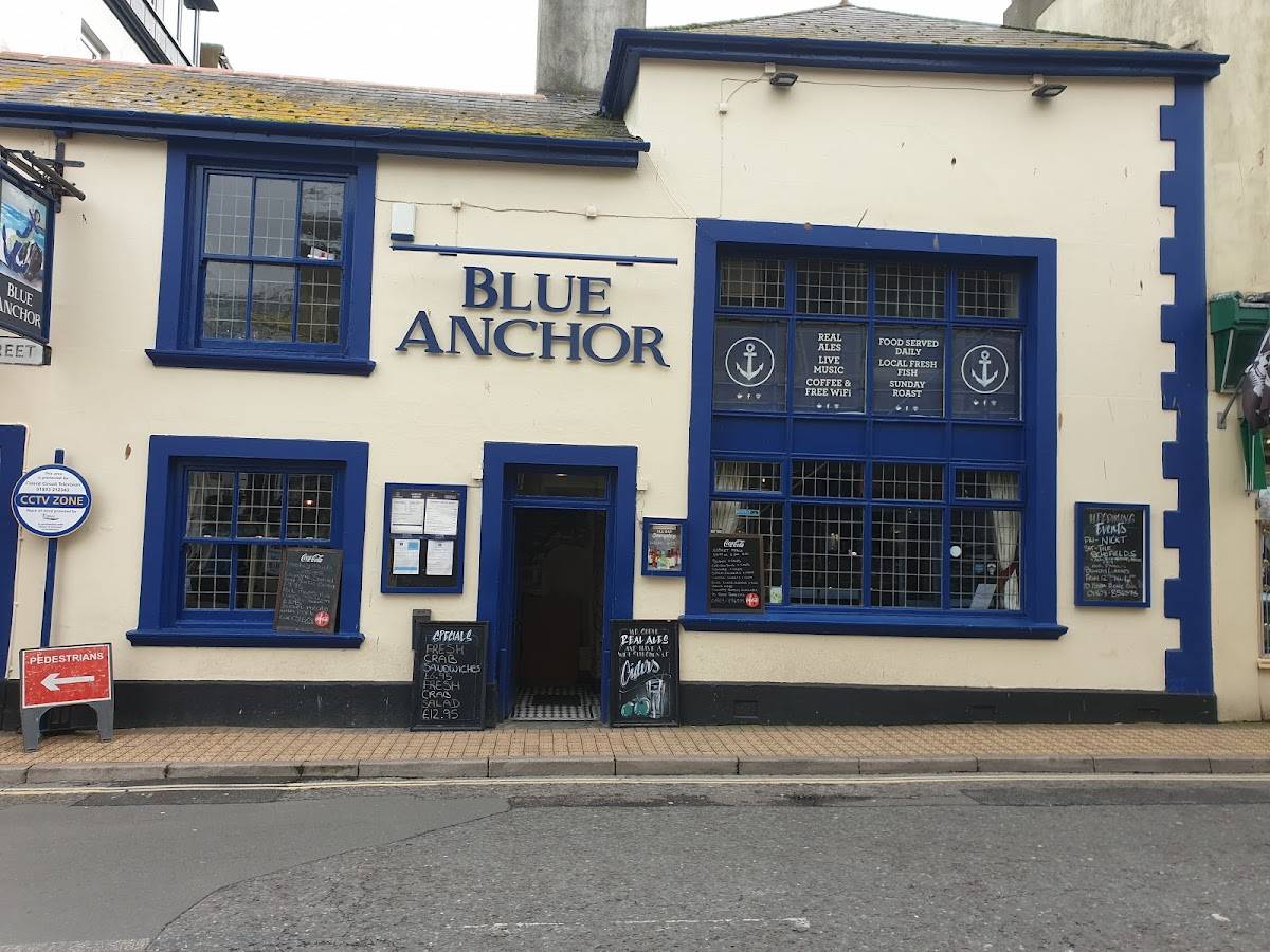 Menu at The Blue Anchor pub & bar, Brixham