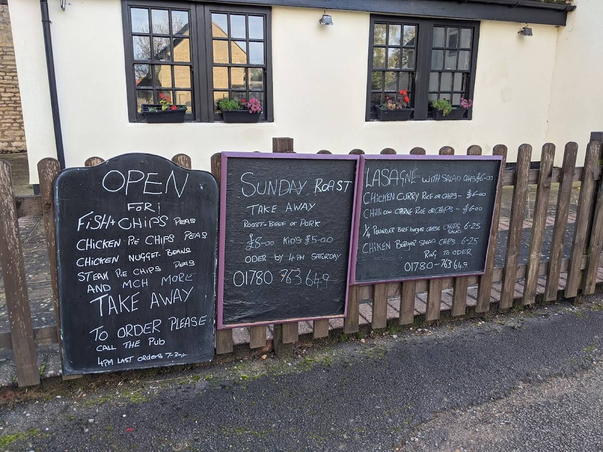 Menu at The Millstone Inn pub & bar, Stamford, Bridge St