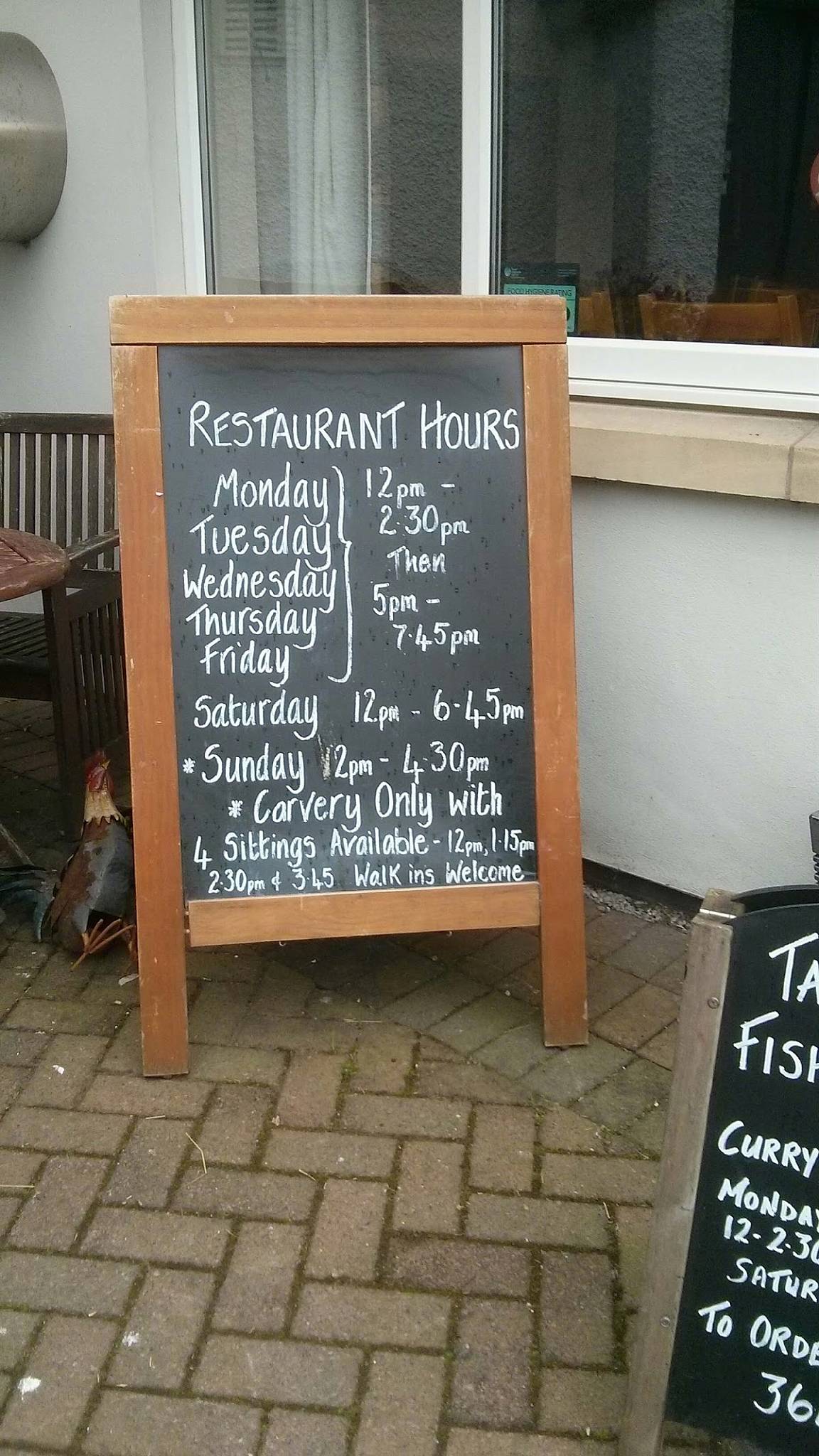 Menu at The Miners Arms pub & bar, Ulverston