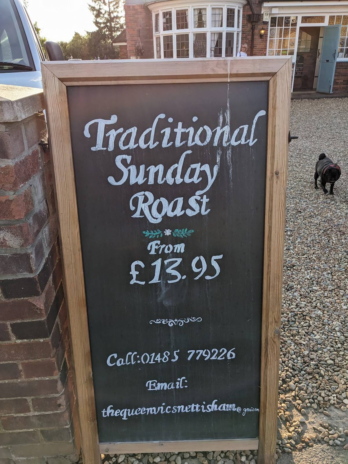 Menu at The Queen Victoria pub & bar, Dersingham, 19 Lynn Rd