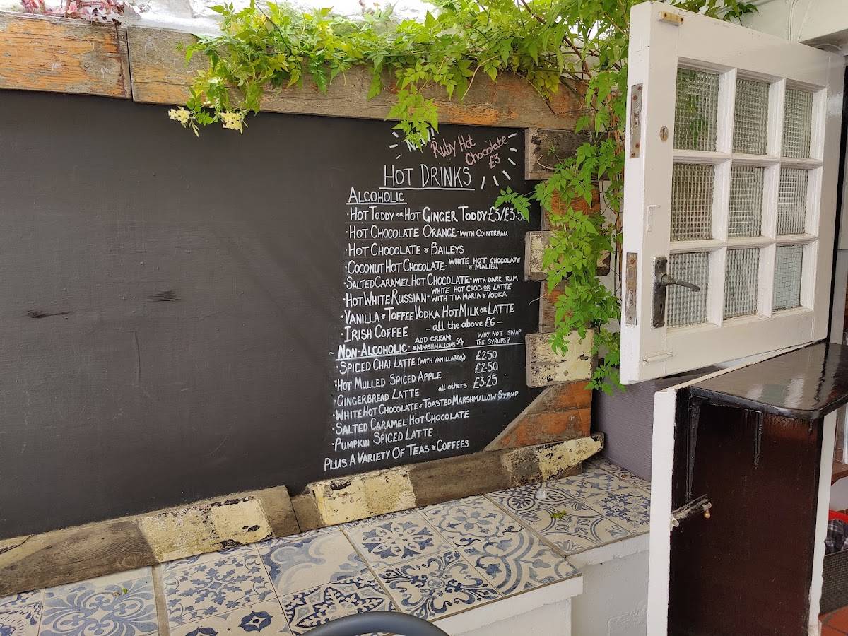 Menu at The Royal Standard pub & bar, Lyme Regis