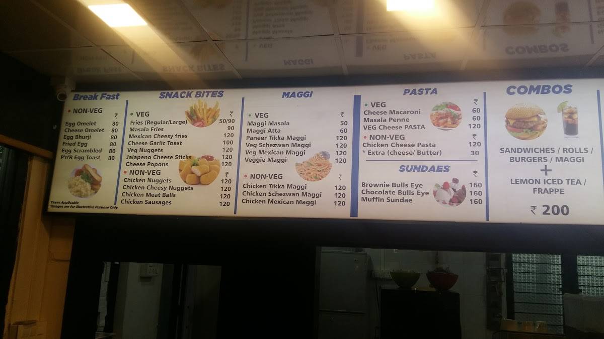 Menu at Puffs N Rolls BBQ Càfè, Nashik, 53/14