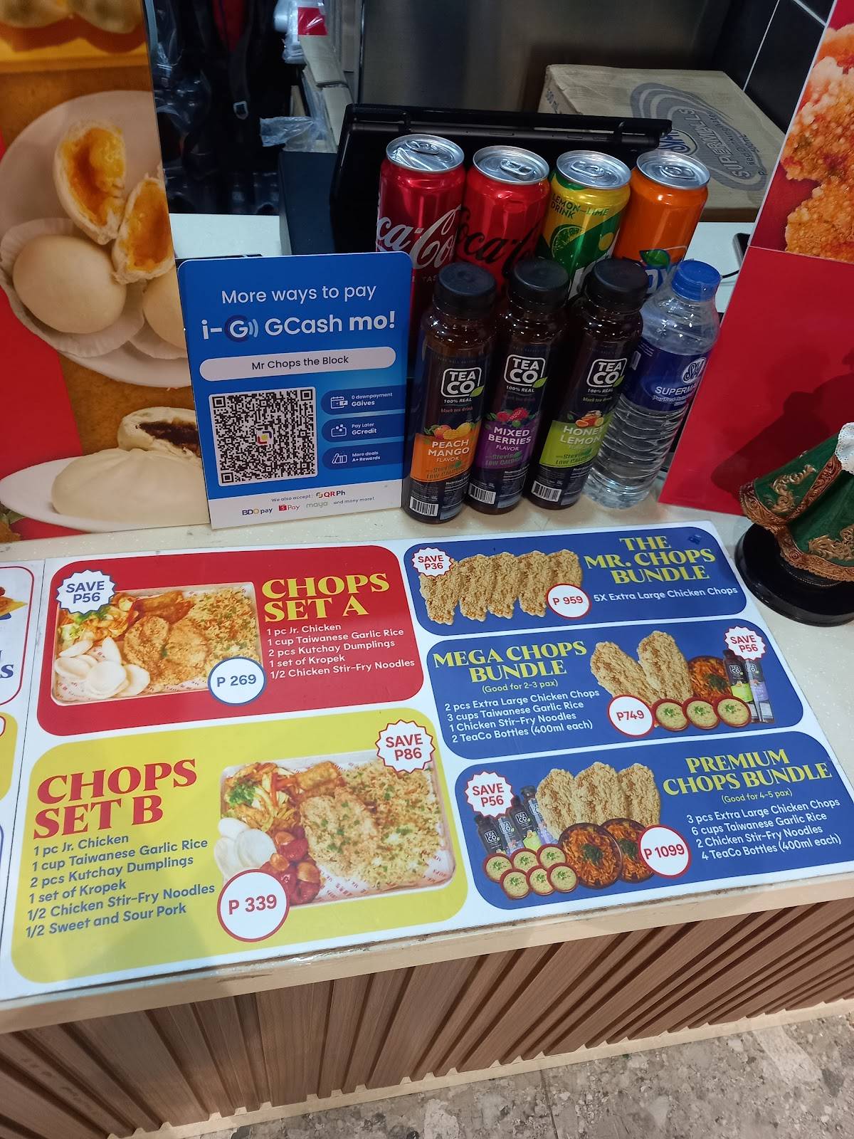 Menu at Mr. Chops - SM North EDSA restaurant, Quezon City