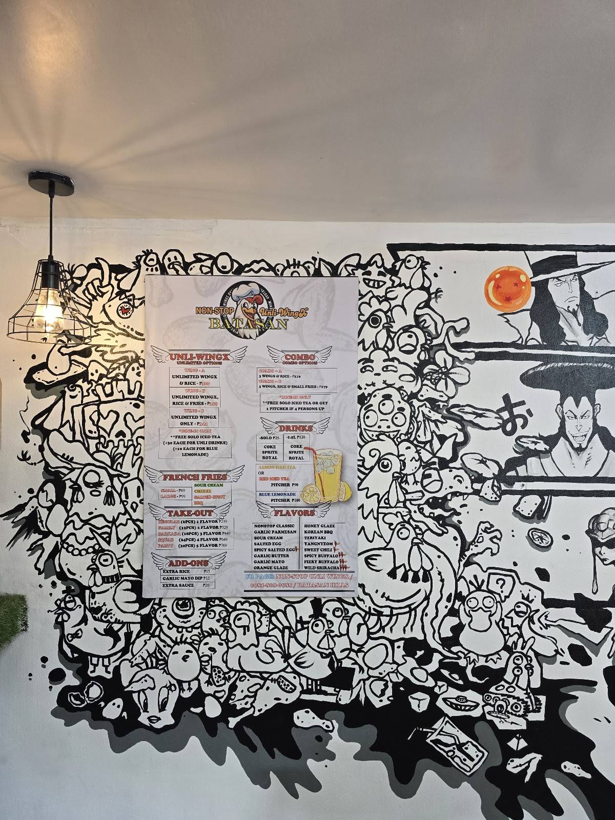 Carta del restaurante NON-STOP Unli-WingX, Ciudad Quezon