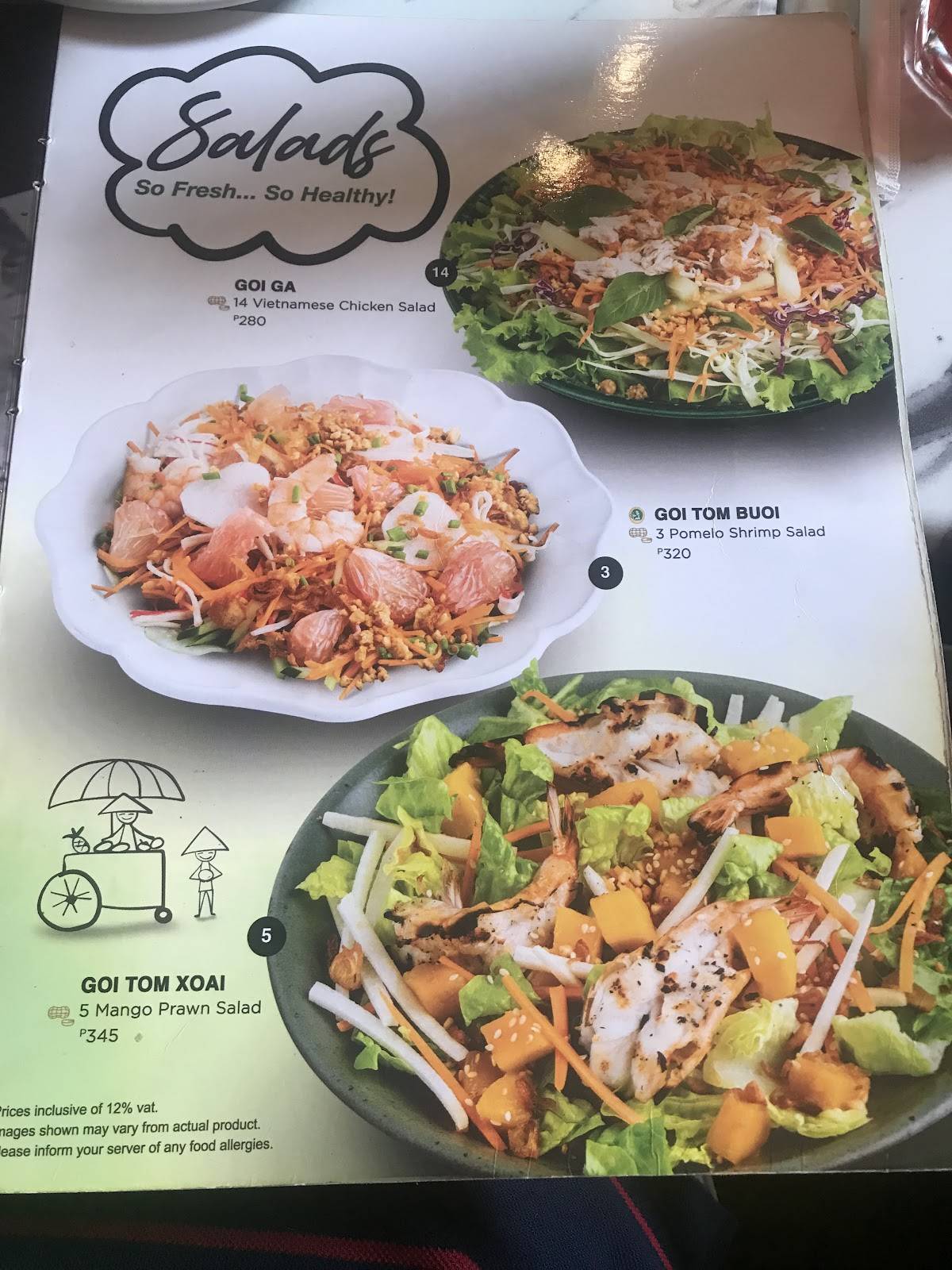 Menu at Pho Hoa - Eastwood Libis restaurant, Quezon City, F1
