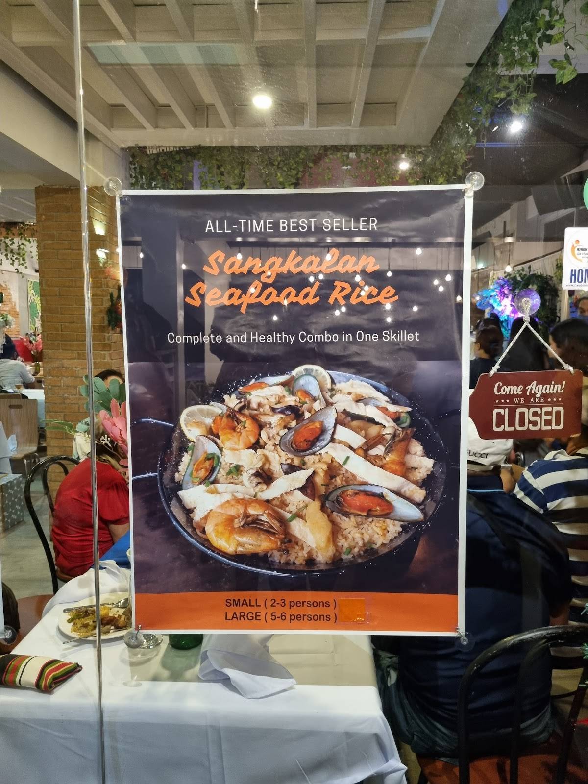 Menu at Sangkalan Restaurant, Quezon City, 41 West Ave