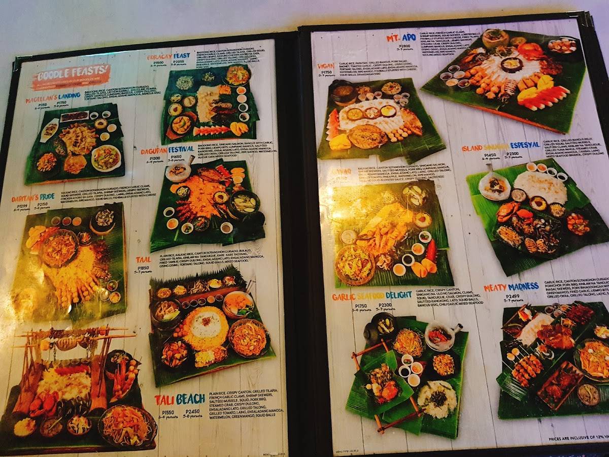 Menu at Seafood Island - Eastwood Citywalk restaurant, Quezon City ...