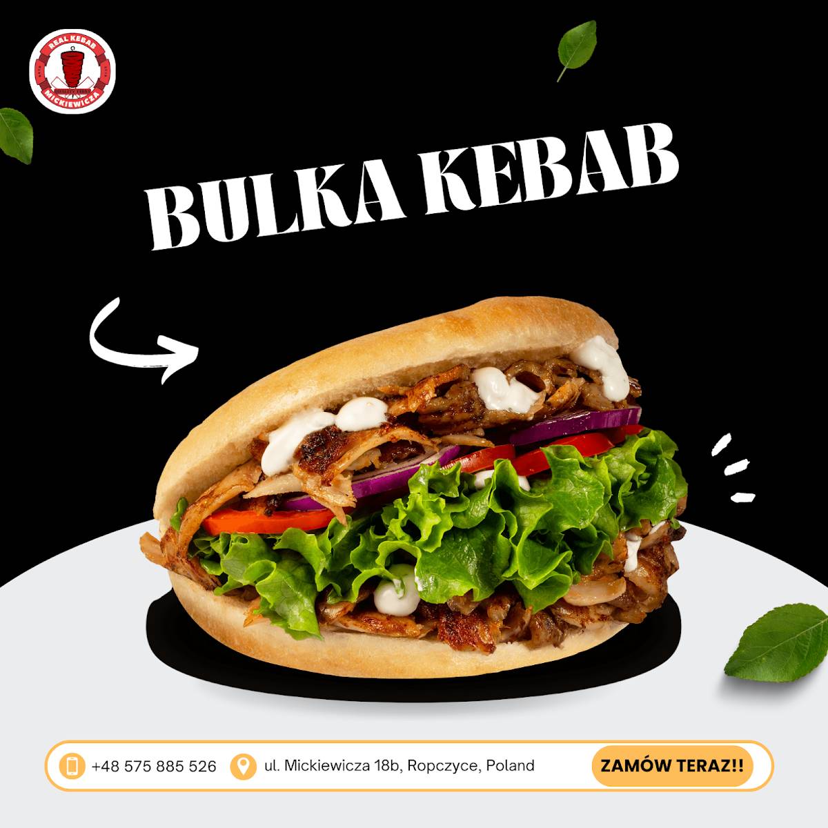 Menu at REAL KEBAB Mickiewicza, Ropczyce