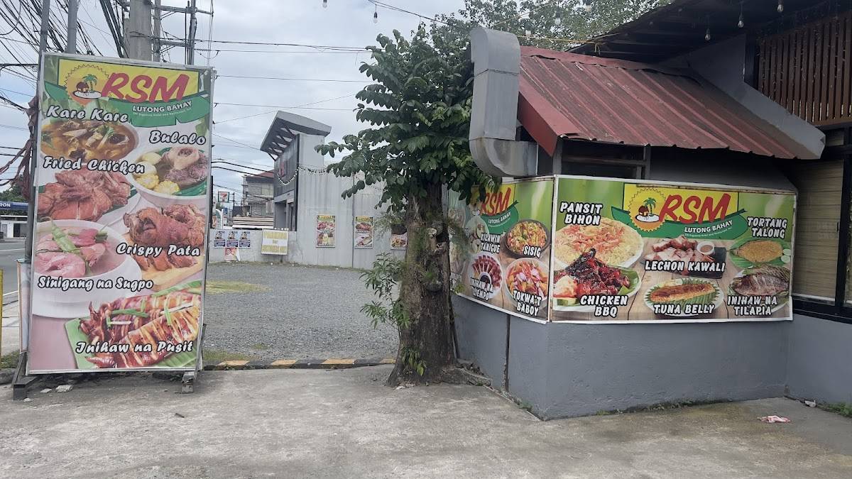 Menu at RSM Lutong Bahay restaurant, Calamba, 54VV+XC3