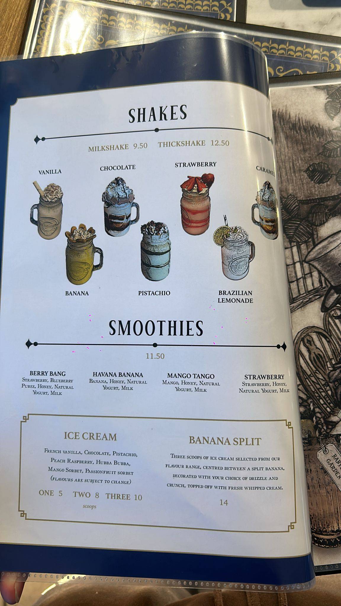 Menu at Rabbit Hole restaurant, Roselands