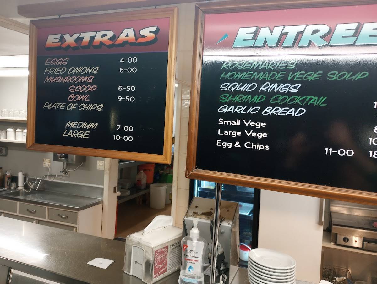 Menu at Raceway Carvery pub & bar, Greymouth