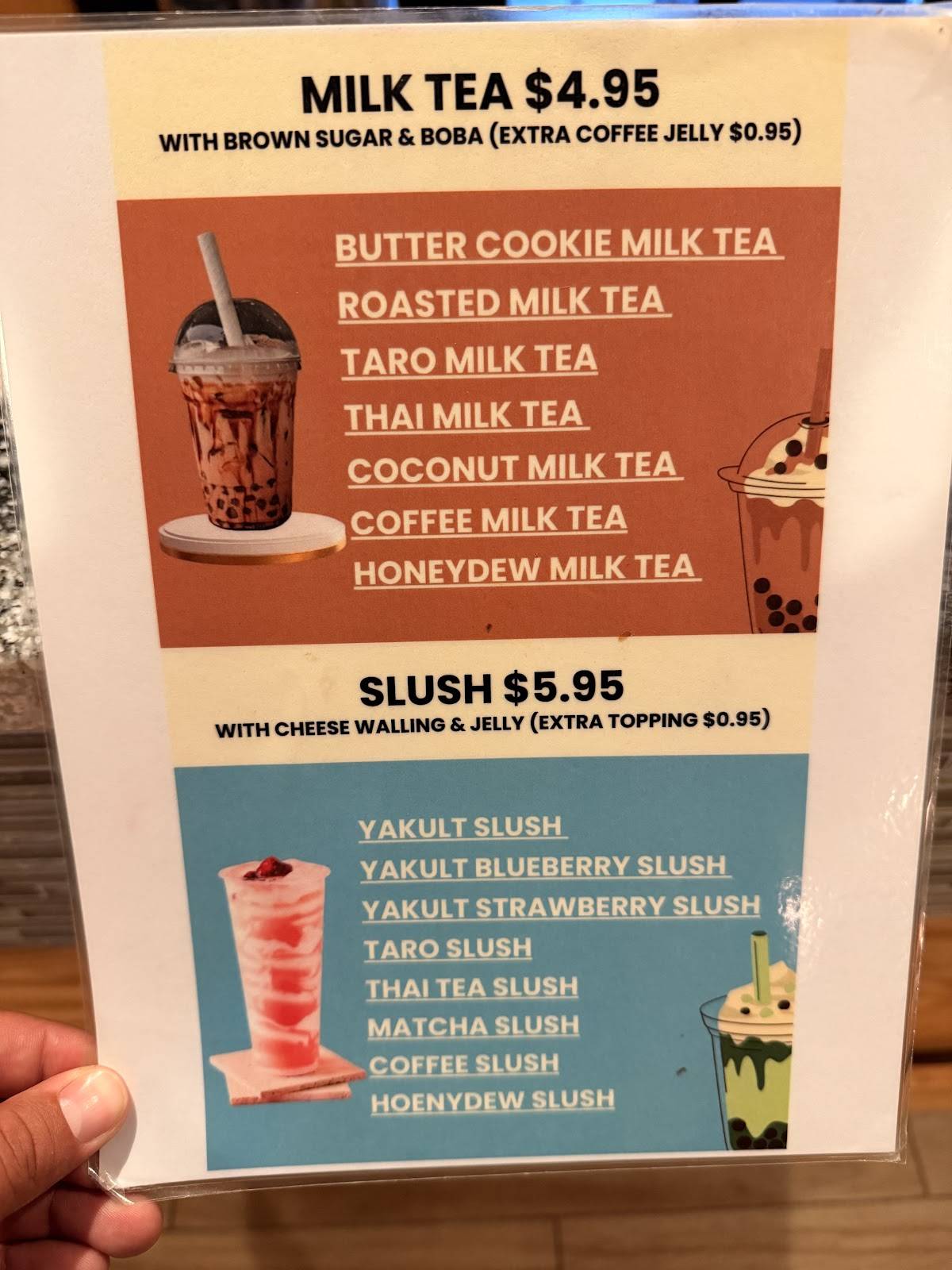 Menu at Rain Bistro restaurant, Tampa