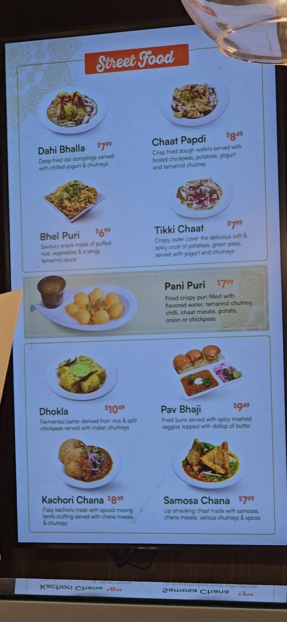 Menu at Rajdhani Sweets & Restaurant, Mississauga, 169 Dundas St E Unit ...