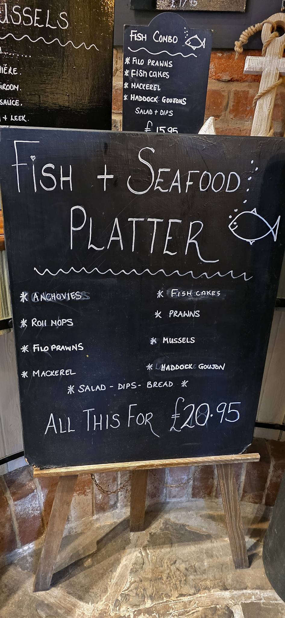 Menu at The Larch Farm pub & bar, Ravenshead