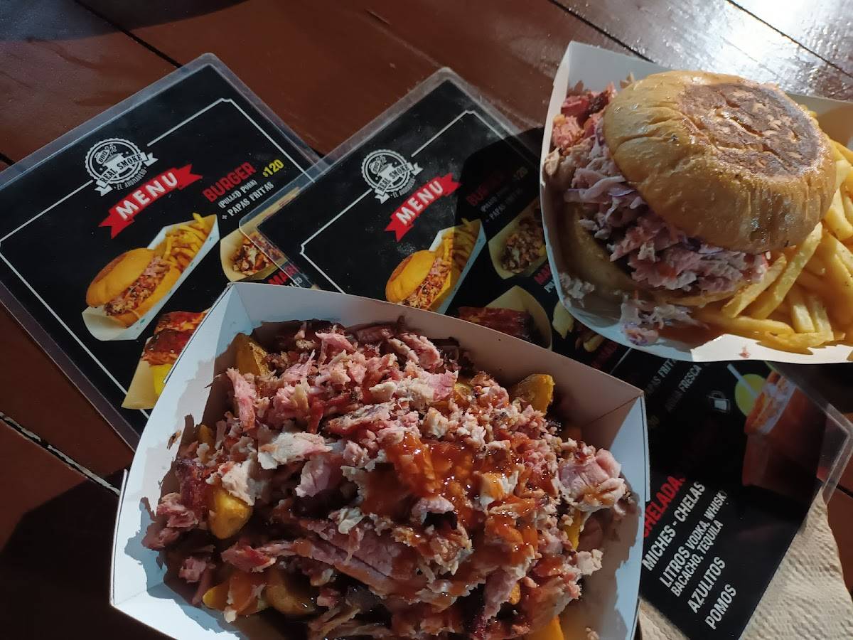 Carta del restaurante Real Smoke El Ahumadero, Colima