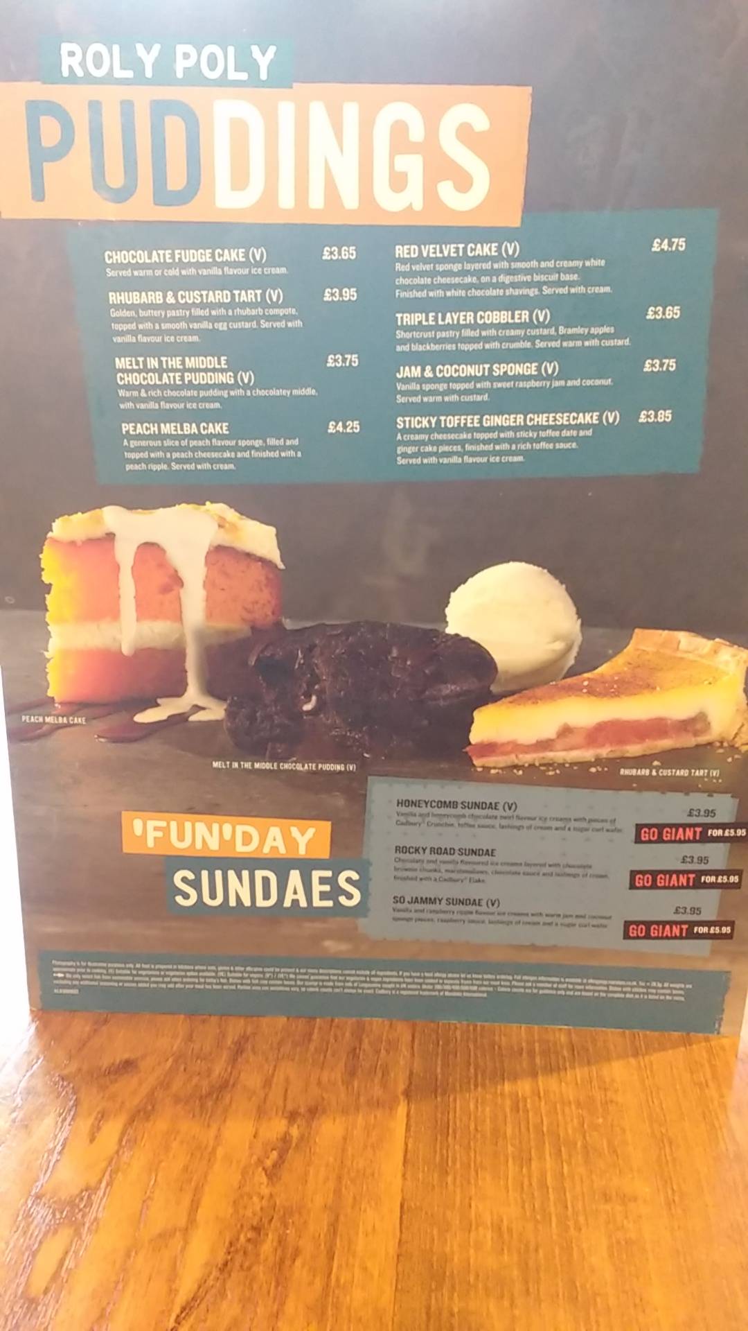 Menu at Red Hawk pub & bar, Brough