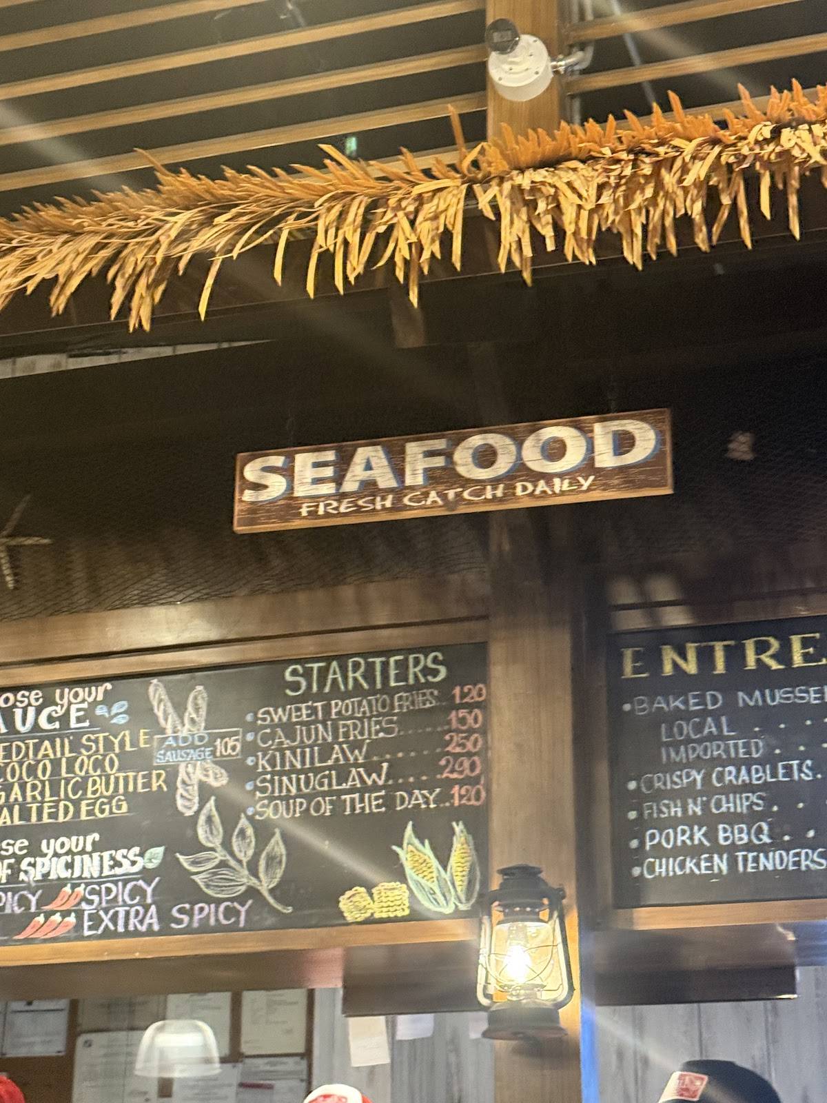 Menu at Redtail Shrimps & More restaurant, Cagayan de Oro, FMM4+69R