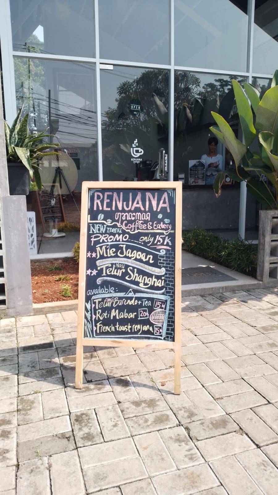Menu at Renjana Coffee & Eatery cafe, South Tangerang