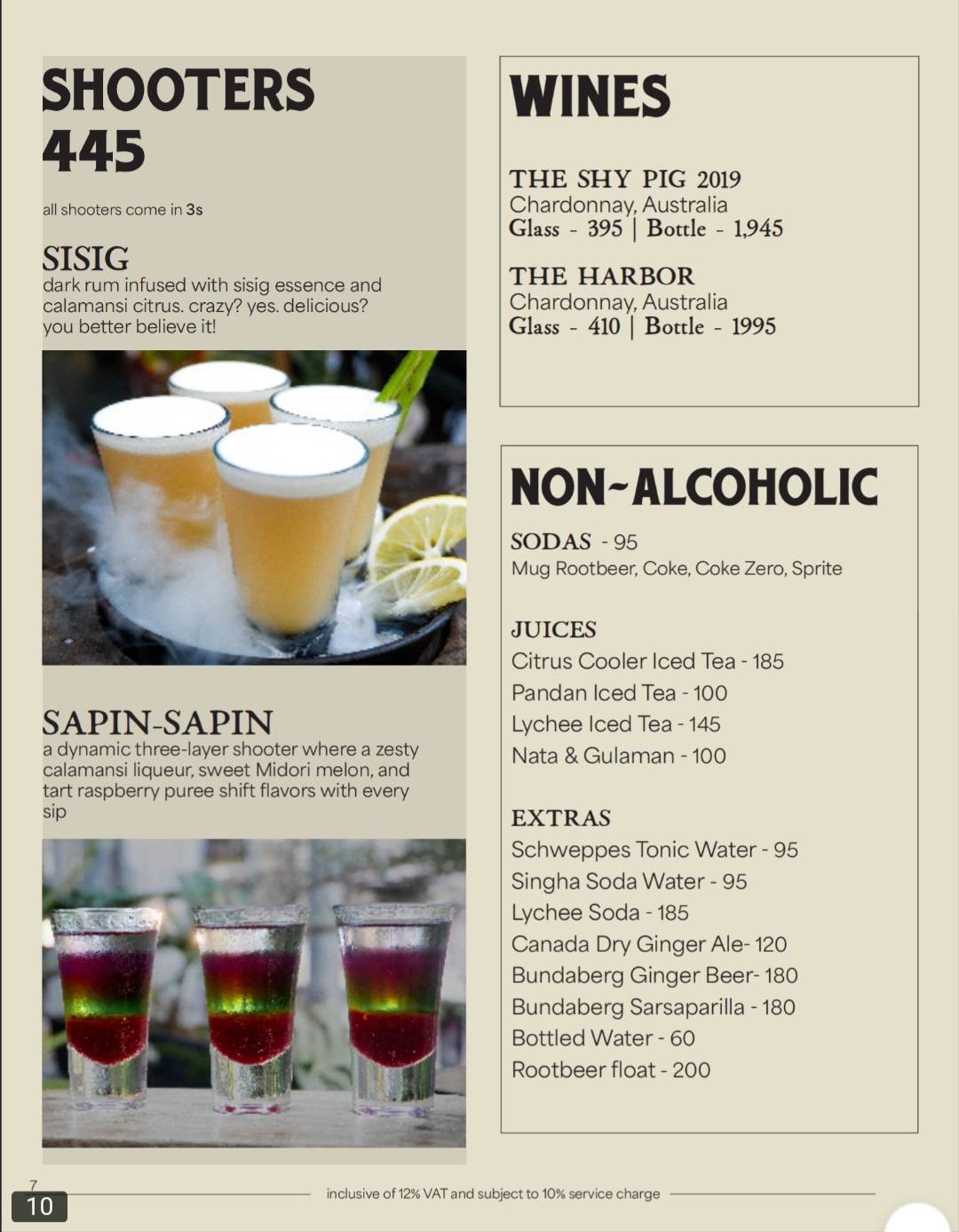Menu at Alamat Filipino Cuisine restaurant, Makati