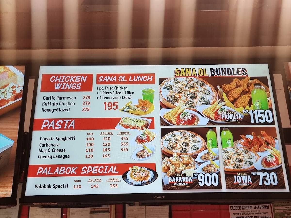 Carta del restaurante Angel's Pizza - BGC, Taguig