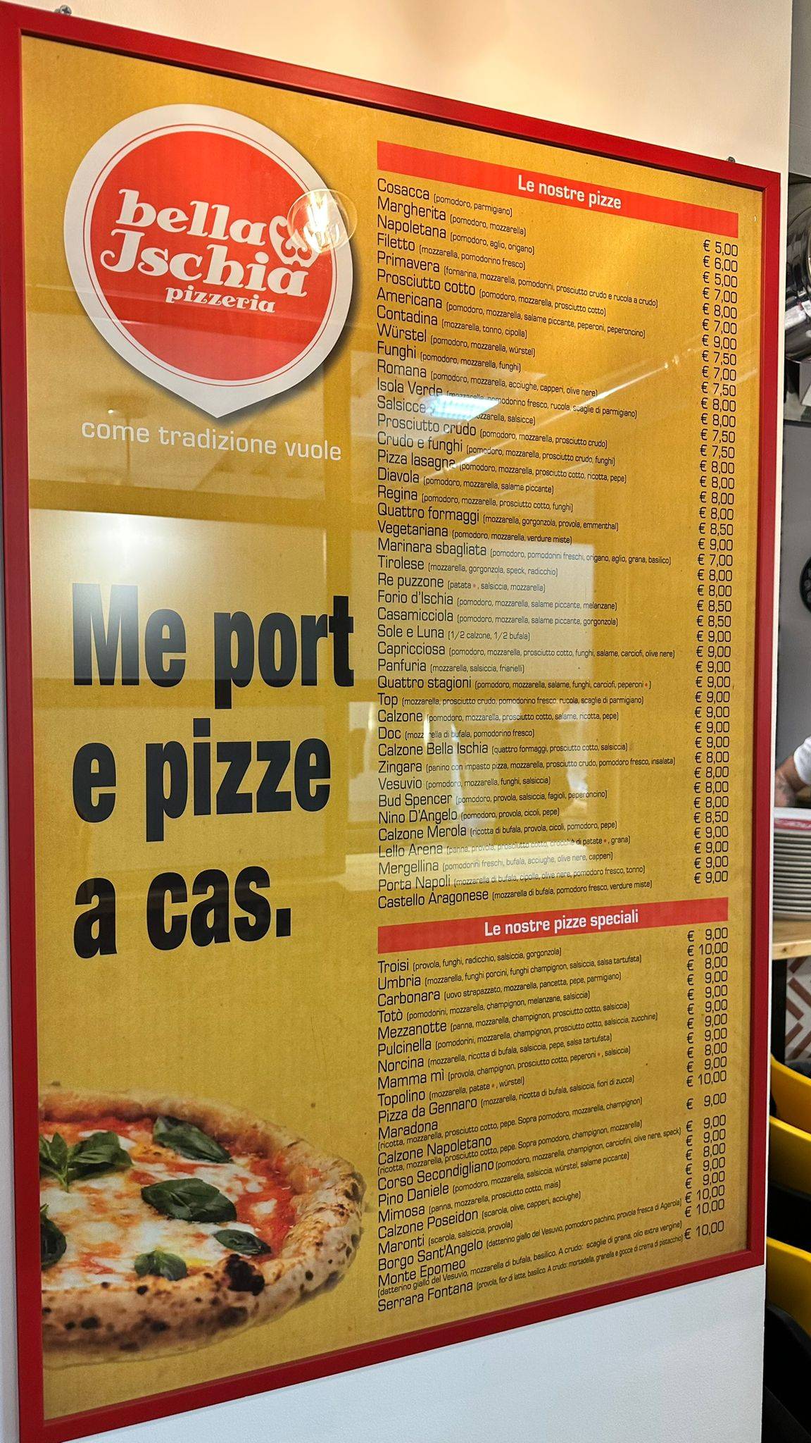 Menu au Bella Ischia - Perugia Ponte San Giovanni restaurant, Perouse