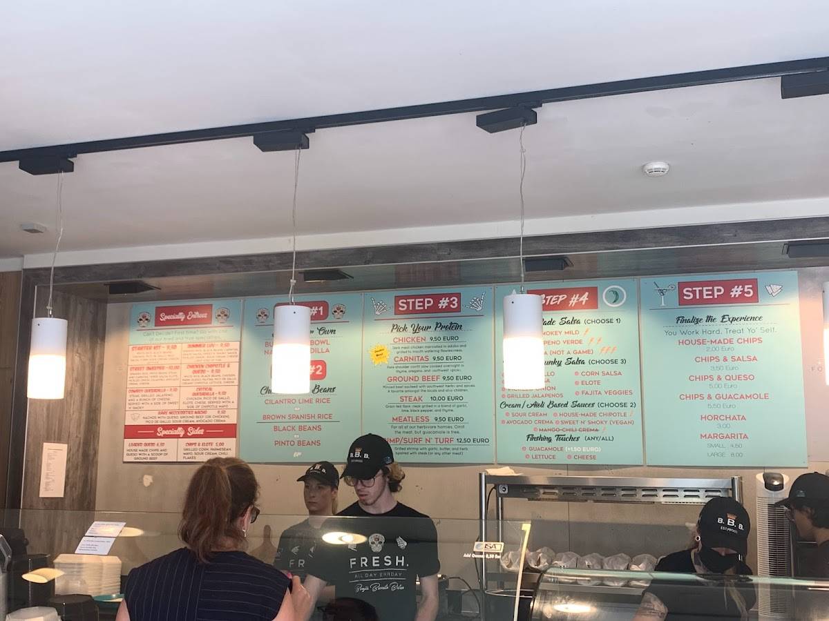 Menu at Benji's Burrito Bistro restaurant, Kaiserslautern, Im ...