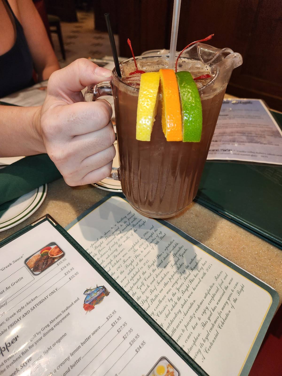 Menu at Bright Star Restaurant, Bessemer