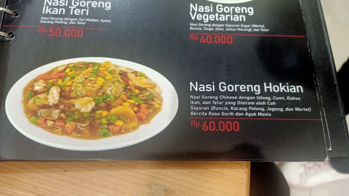 Carta del restaurante SAUNG LAGUNA Masakan Sunda & Chinese Food ...
