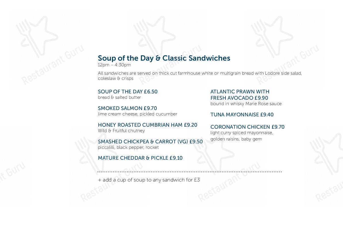 Menu at Cally Palace Hotel & Golf Course restaurant, Gatehouse of Fleet