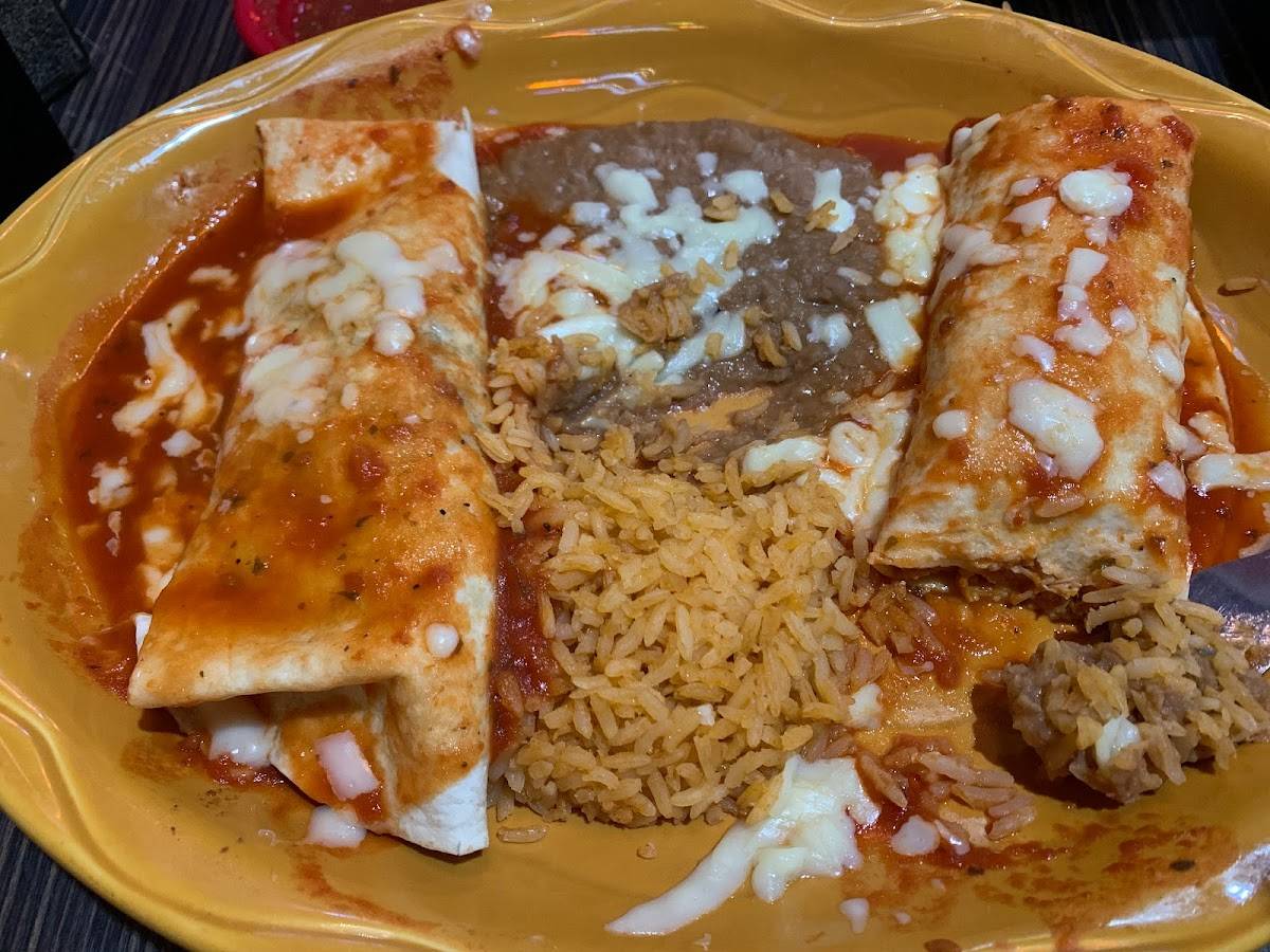Menu at Chavela's restaurant, Elgin