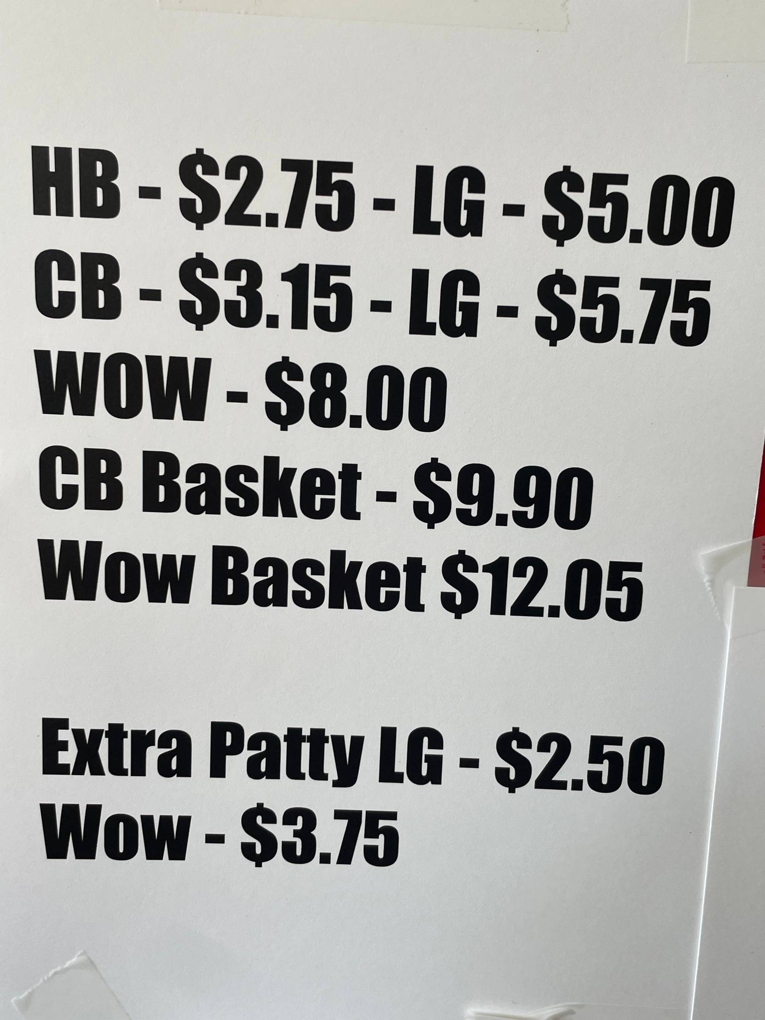 Menu at Diamond Drive In restaurant, Clarksville