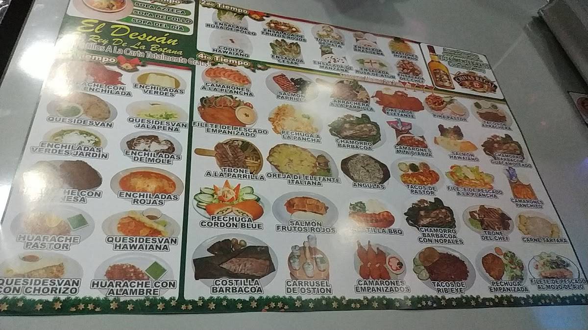 Carta del restaurante El Desván, Ciudad del México, Av. Insurgentes Sur ...