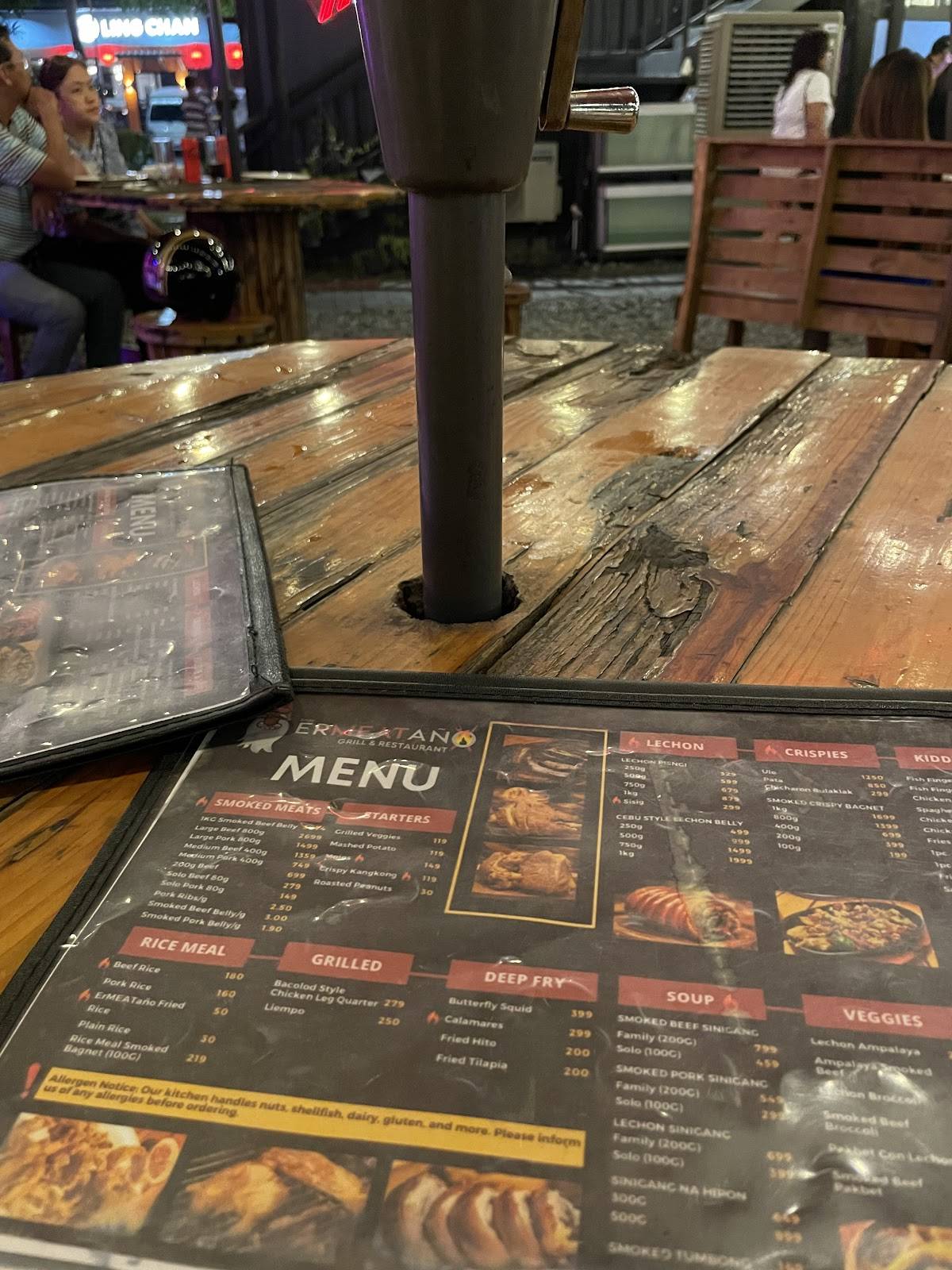 Menu at ErMeataño Marikina restaurant, Marikina