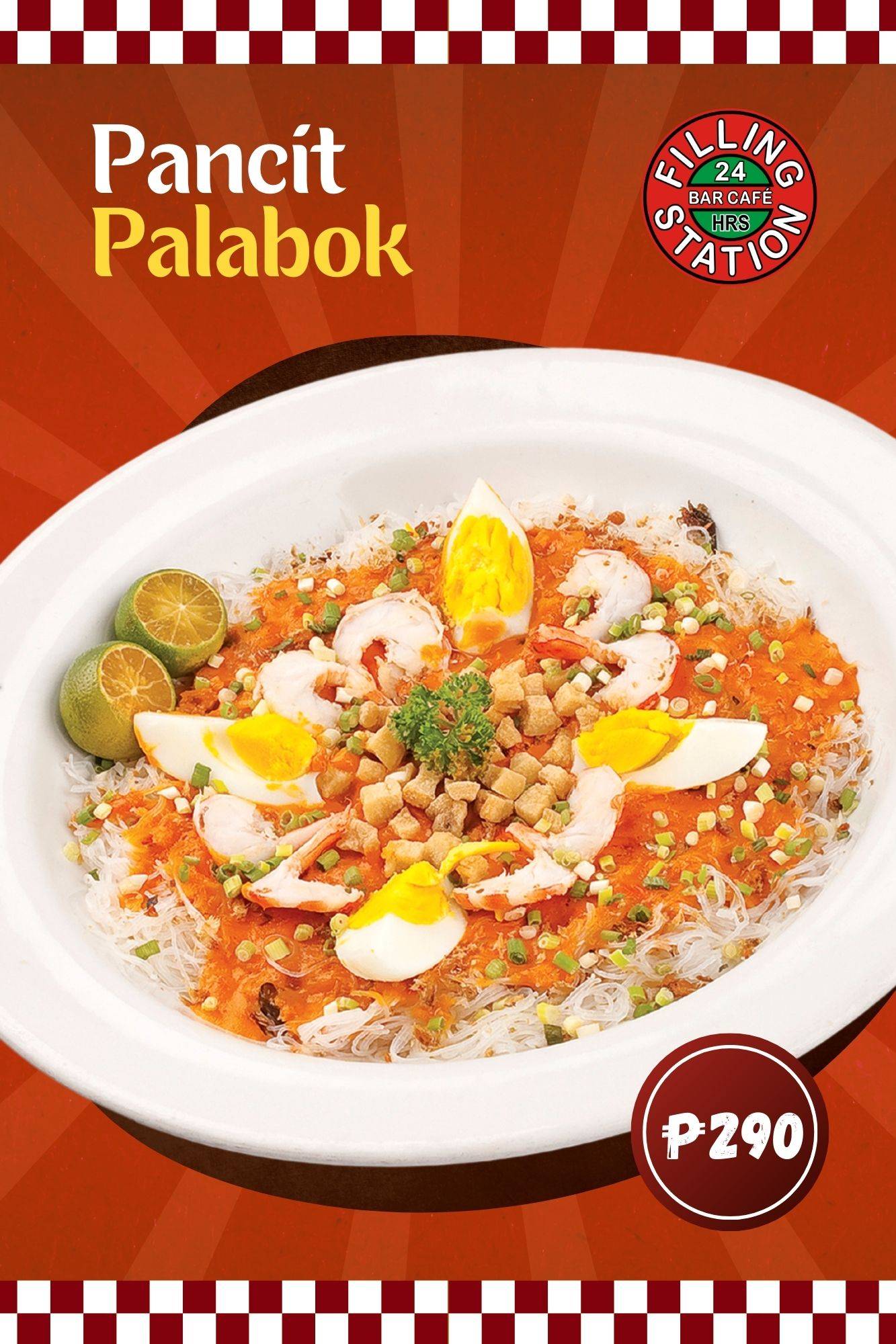 Menu at Filling Station Bar And Cafe, Makati, P Burgos