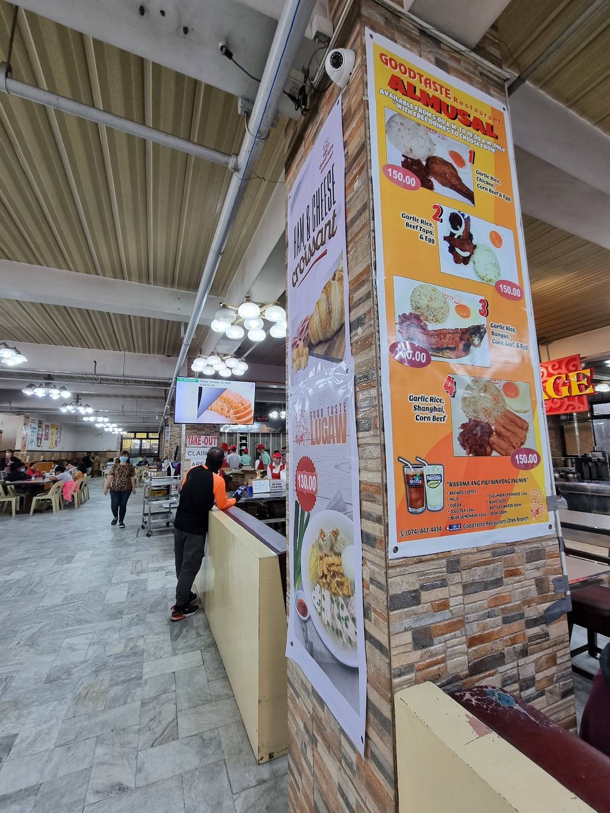 Menu at GOODTASTE RESTAURANT, Baguio, Otek St