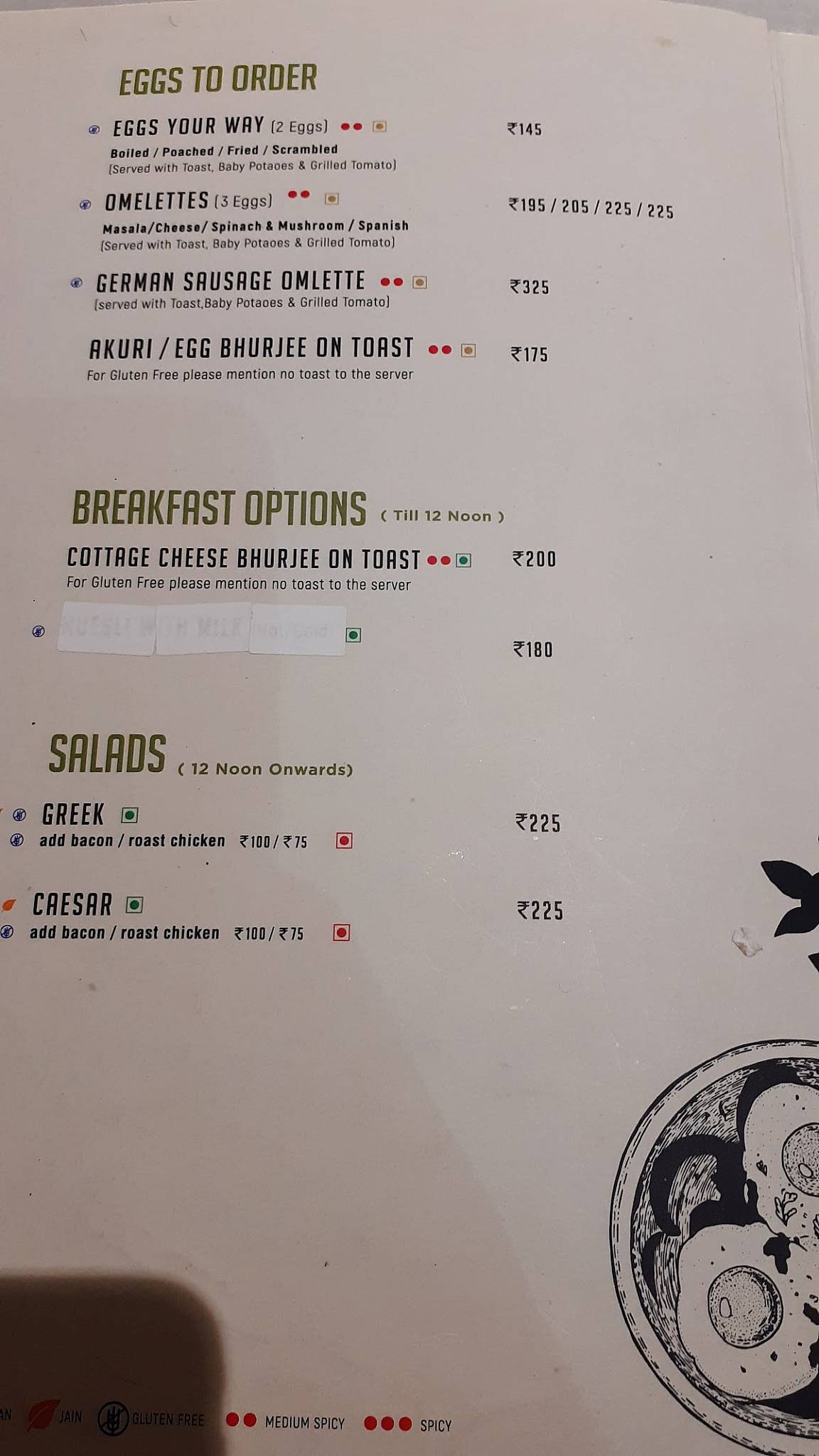 Menu at German Bakery Mumbai, Mumbai, 5