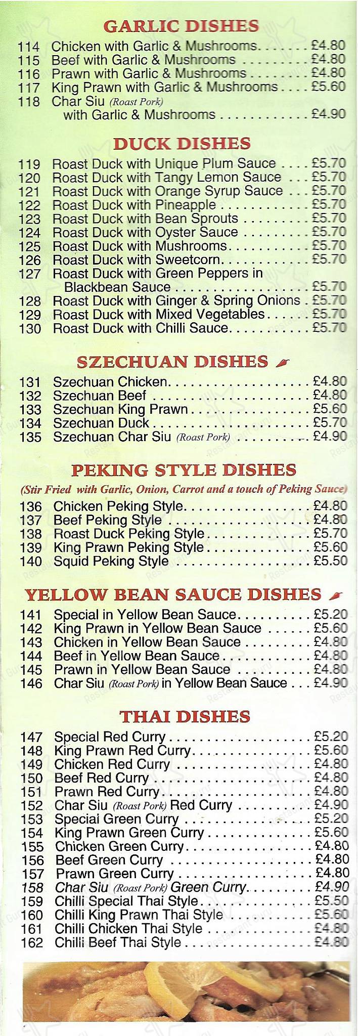 Menu at Golden Fish & Chip Shop fast food, Crewe