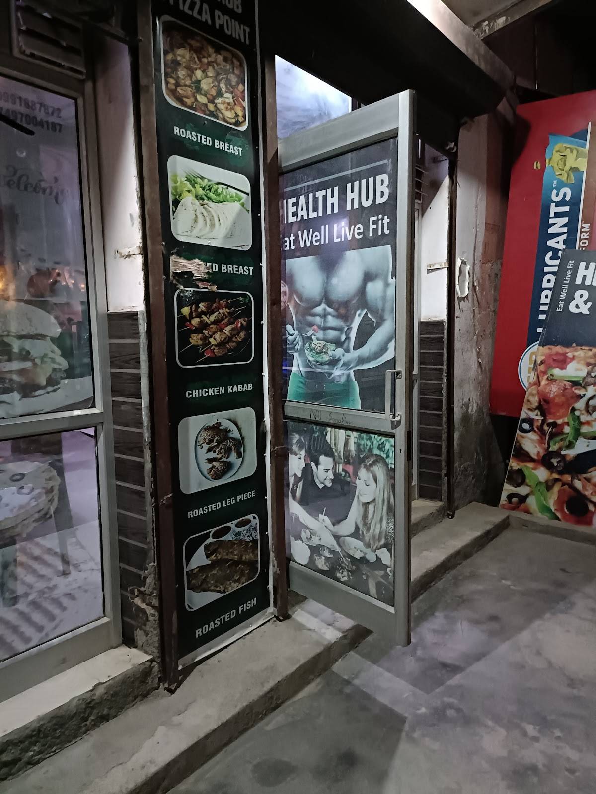 Menu at Health Hub, Kharkhoda