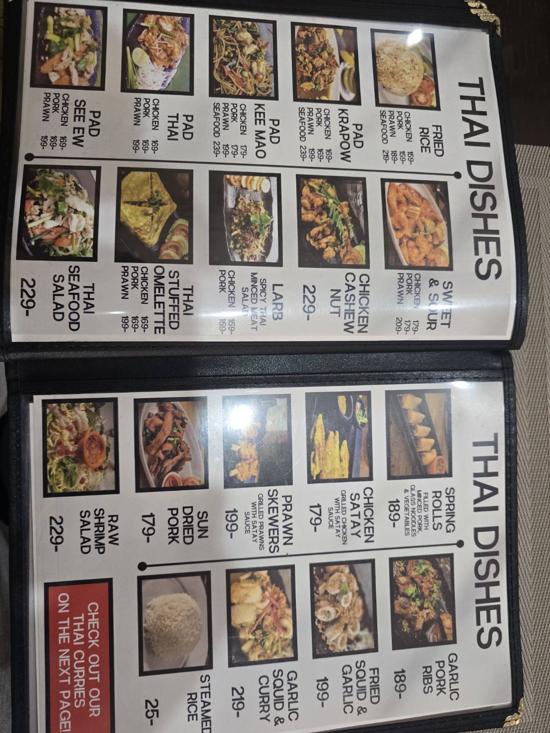 Menu at Hemingways (Lakeside) Restaurant & Bar, Pattaya City