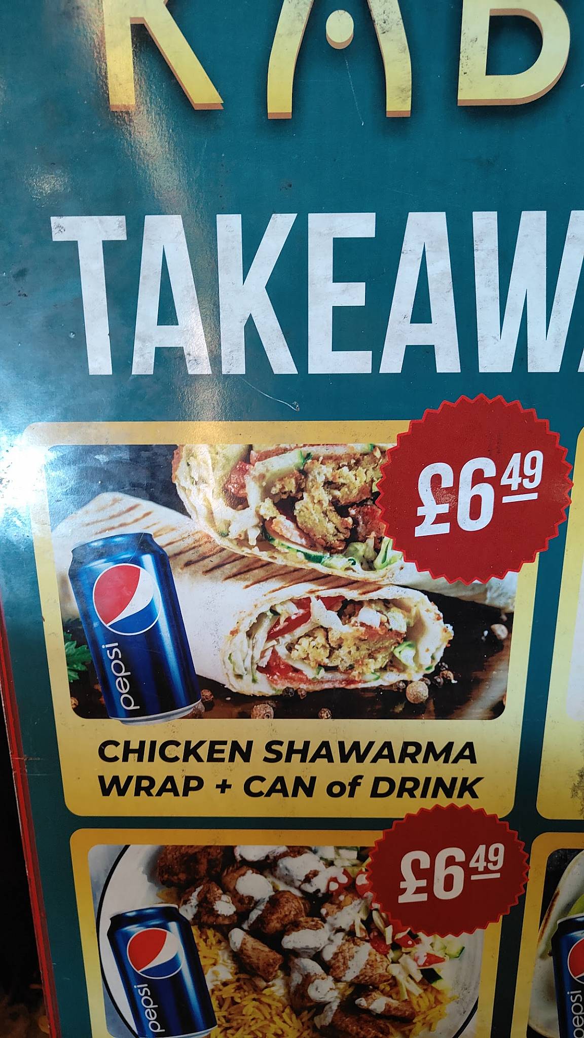 Menu at KABANA MEZE restaurant, Ilford