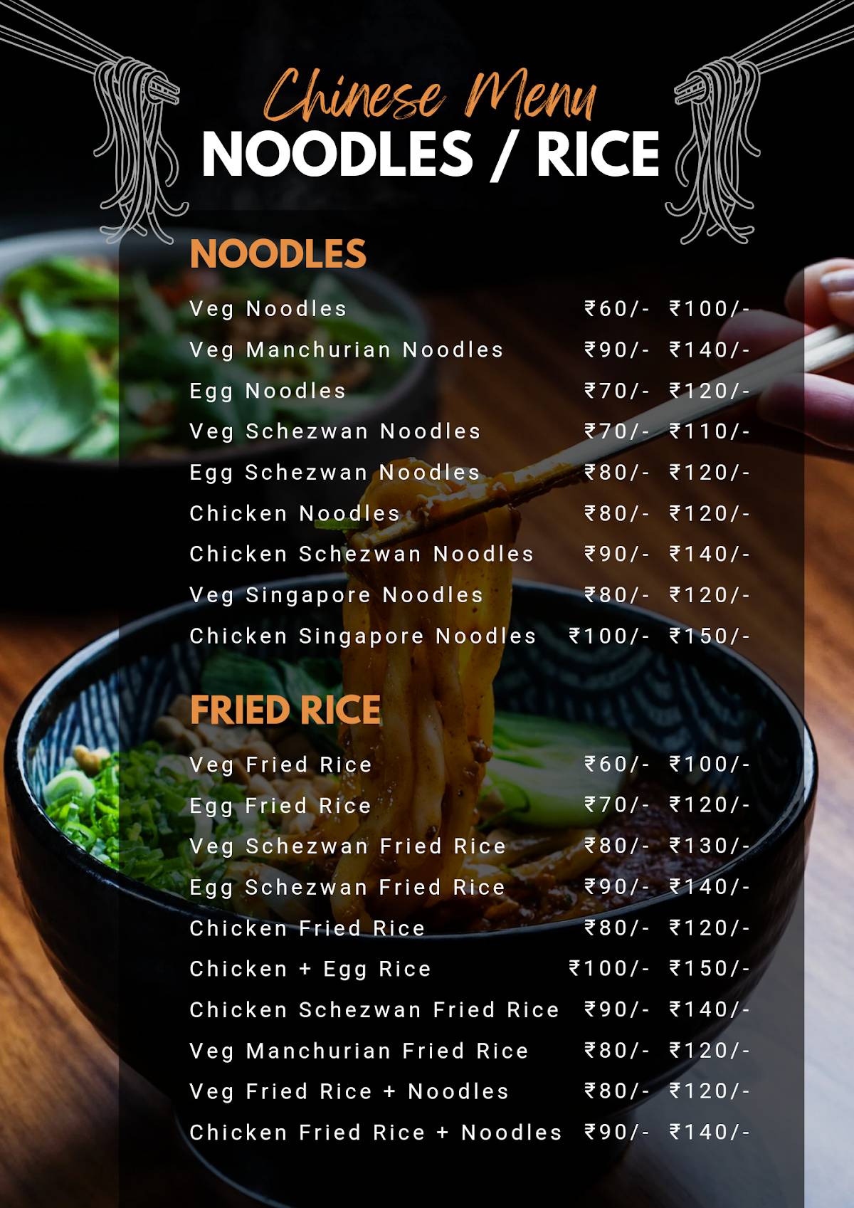 Menu at Kafe 30 (Restro Café), India