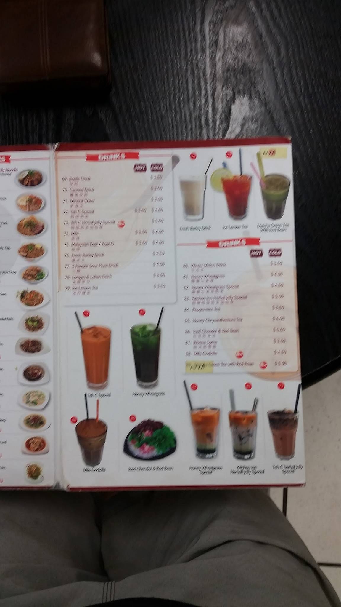 Menu at Kitchen Inn restaurant, Kardinya, 19/17-23 South St